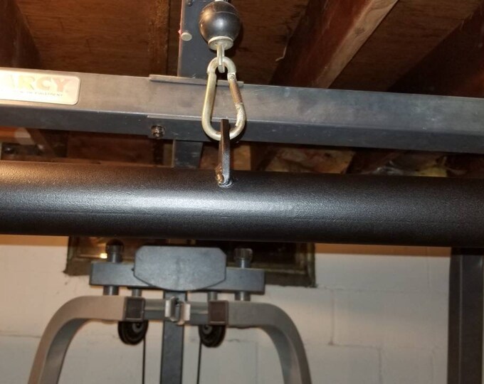 Juggernaut 20" Extra Thick Straight Bar. Cable Rows, Pull Downs ...