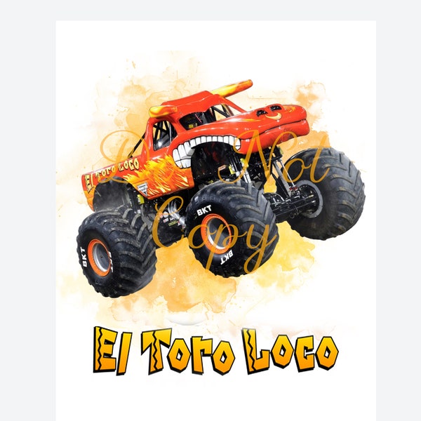 Toro Loco Birthday Invitation - Etsy