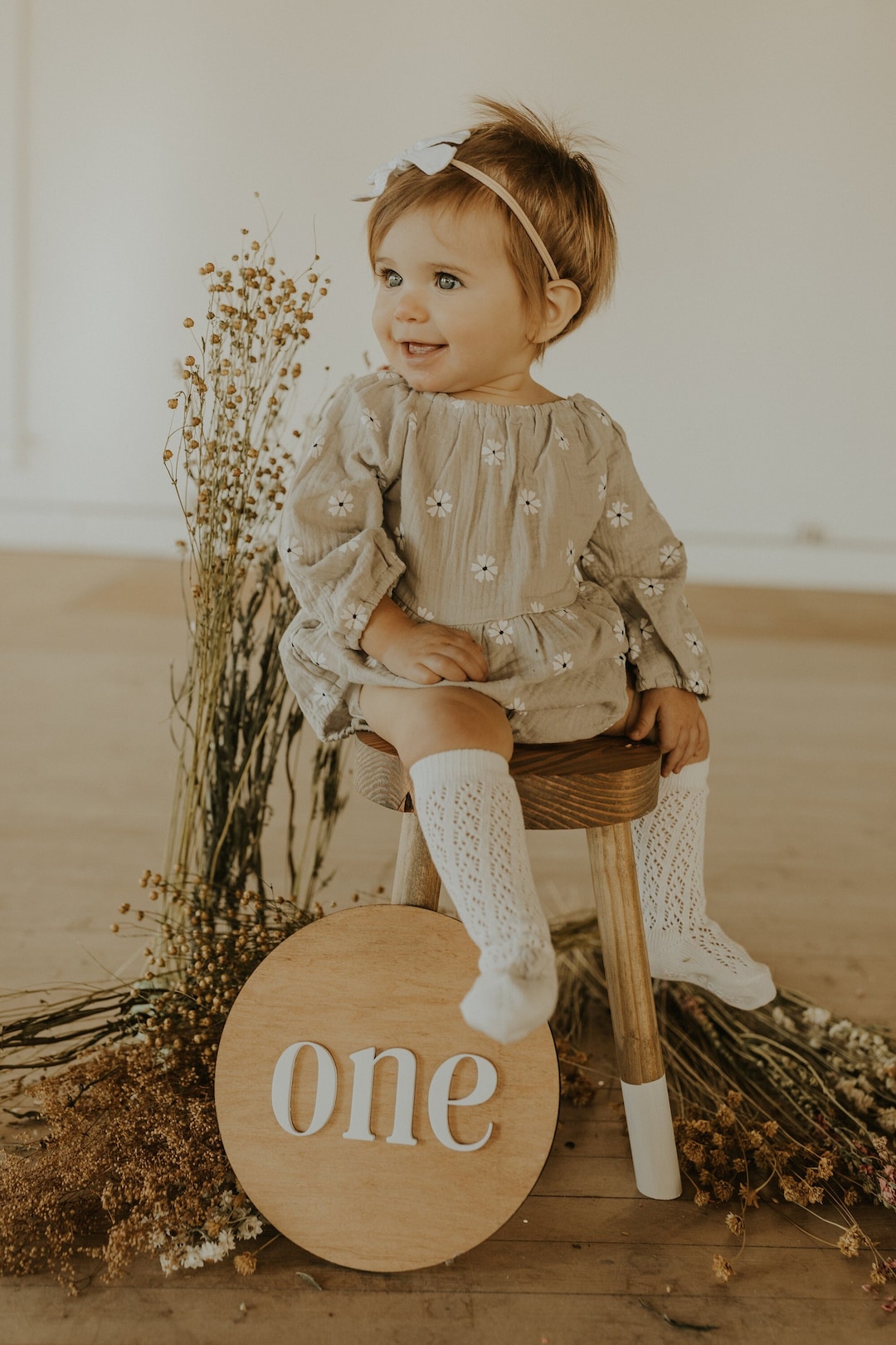 One Sign Photo Prop | 1st Birthday Party Decor | First Birthday | First ...