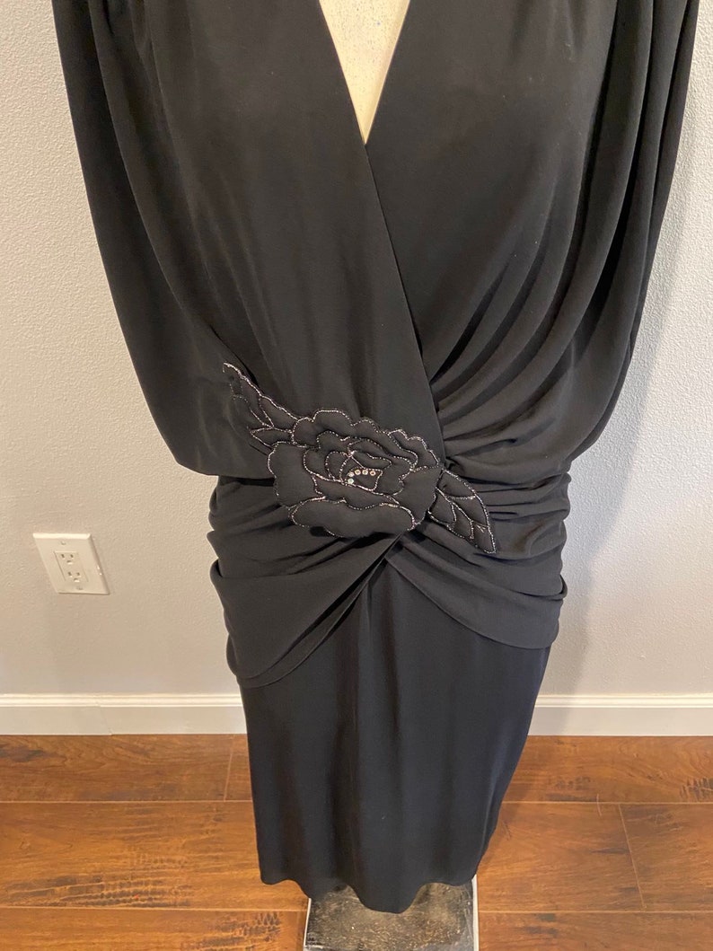 Vintage B.B. Collection by Barbara Barbara Black Dress - Etsy