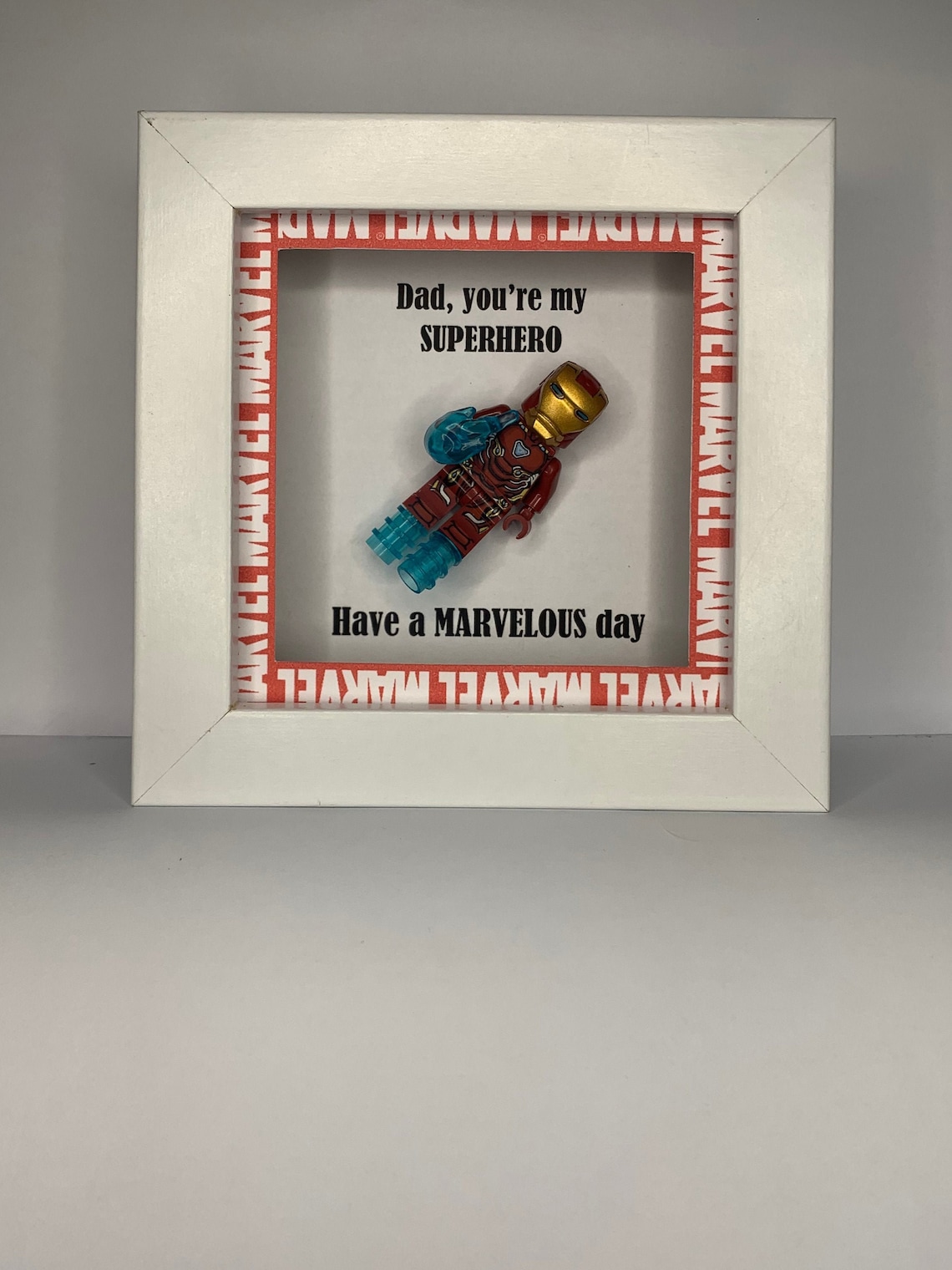 IRON MAN FRAME Gift Handmade | Etsy