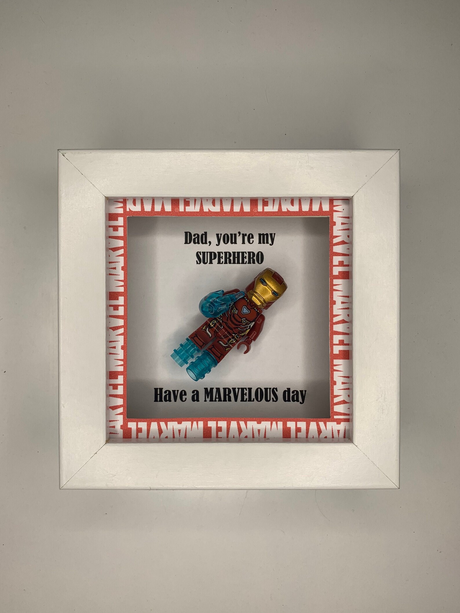 IRON MAN FRAME Gift Handmade | Etsy