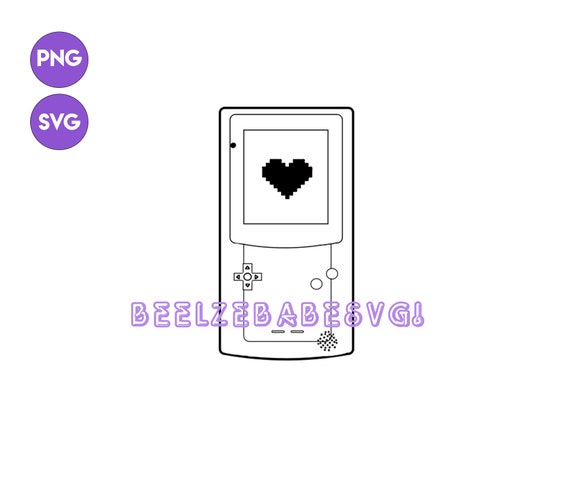 Gameboy Color SVG | Etsy