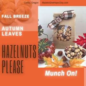 Fall Party Favors!homegrown HAZELNUTS for Autumn Celebrations!gourmet ...