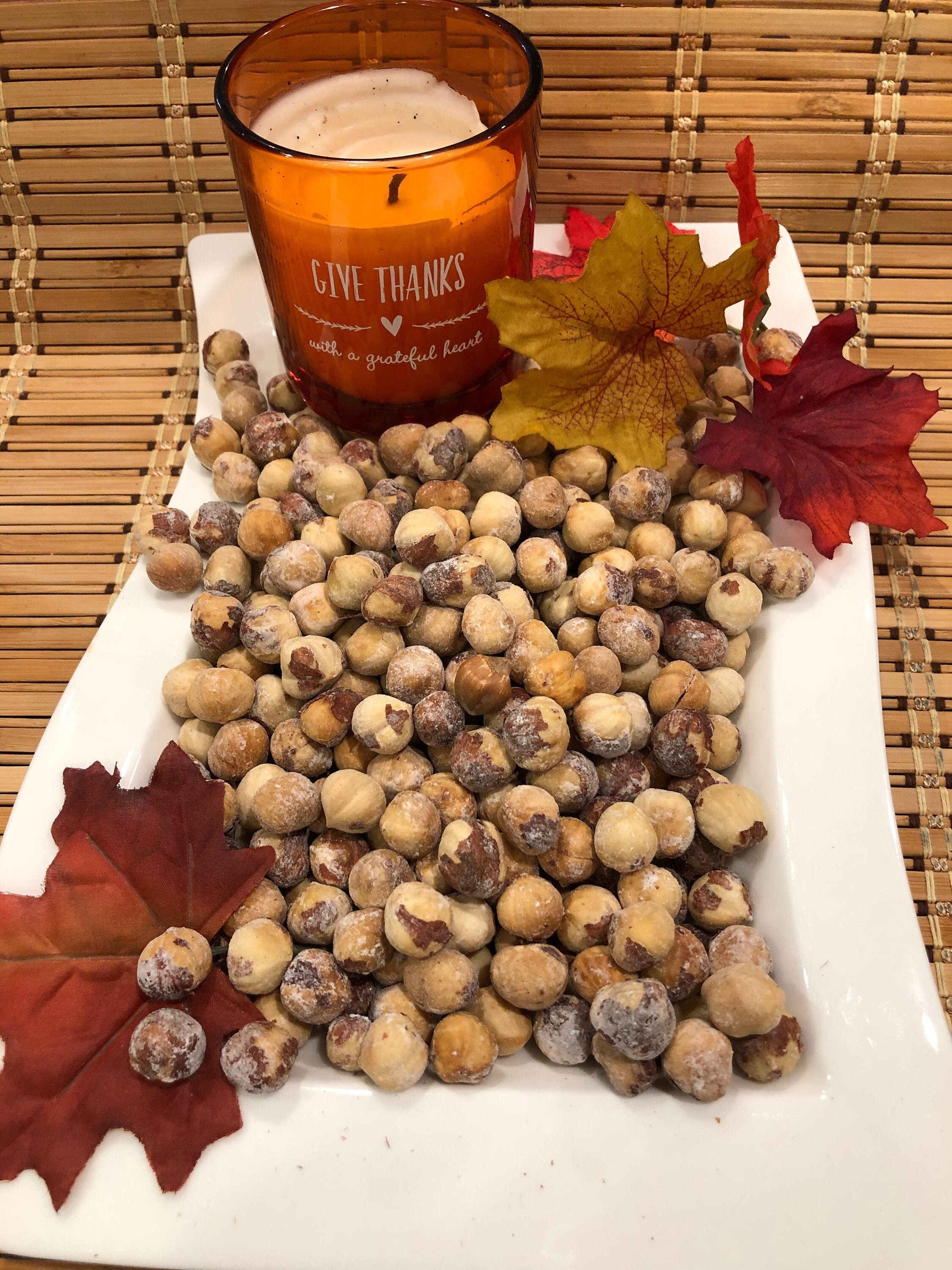 Autumn Spiced Hazelnuts Hazelnut Treats with the Rustic - Etsy España