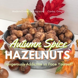 Fall Party Favors!homegrown HAZELNUTS for Autumn Celebrations!gourmet ...
