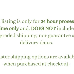 Rush My Order | Orders Processed Within 24 Hour Guaranteed* -- (except ...