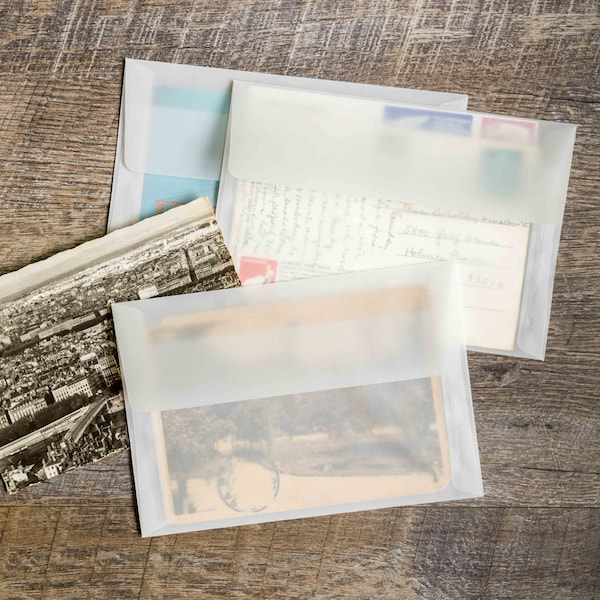Translucent Envelope - Etsy