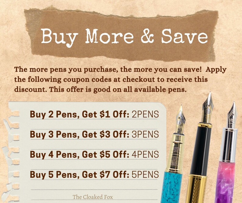 Luxury Navy Bird Fountain Pen F .6 Mm Nib Calligraphy Pen - Etsy