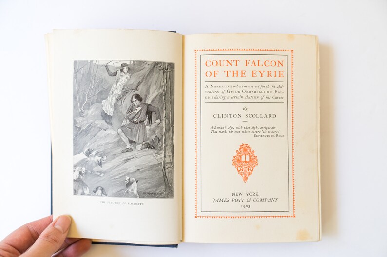 1903 - Count Falcon of the Eyrie, Clinton Scollard | Classic Books ...