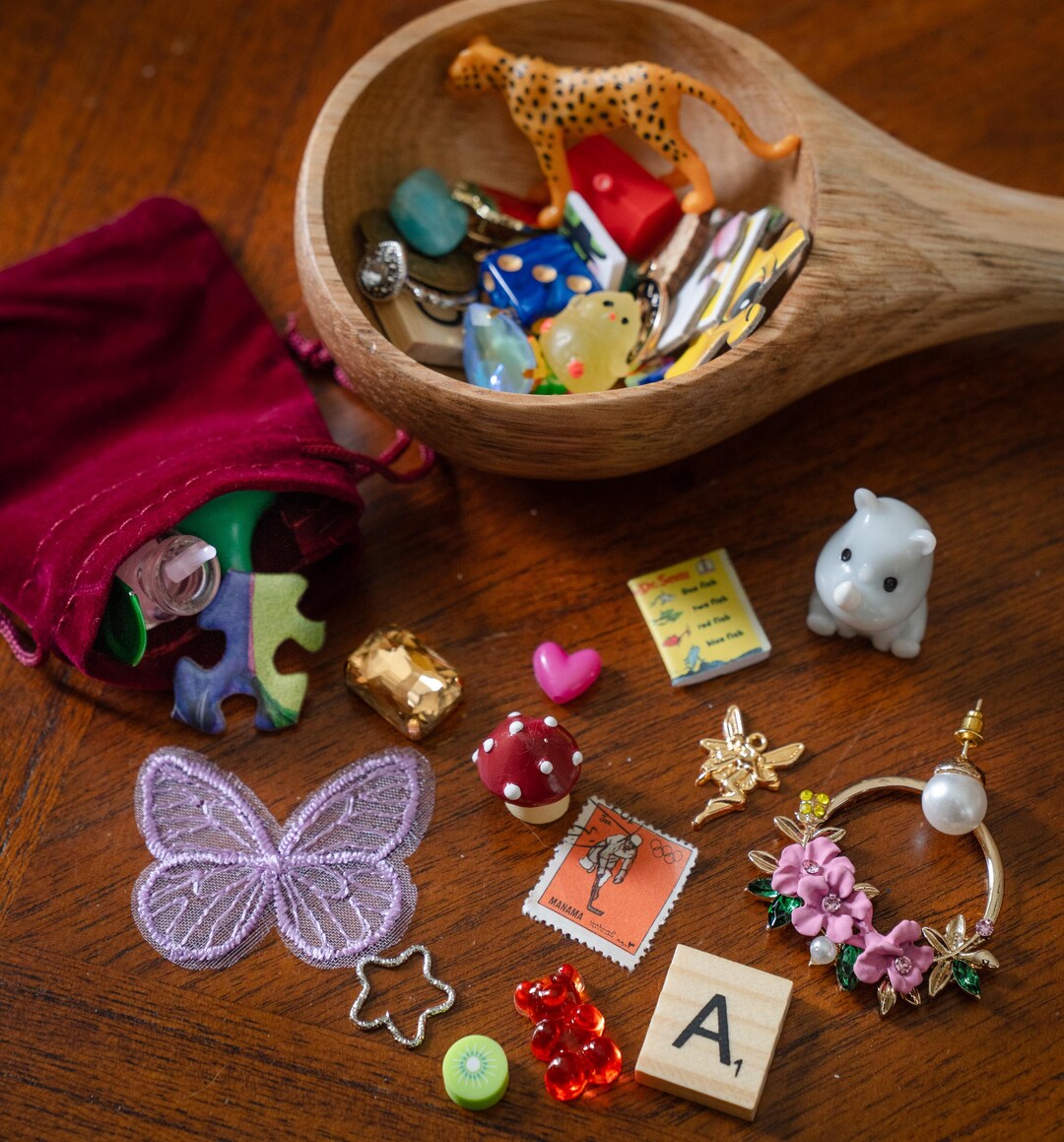 Crow Confetti Mystery Scoop | Ren Faire Accessories Crowcore Trinkets ...