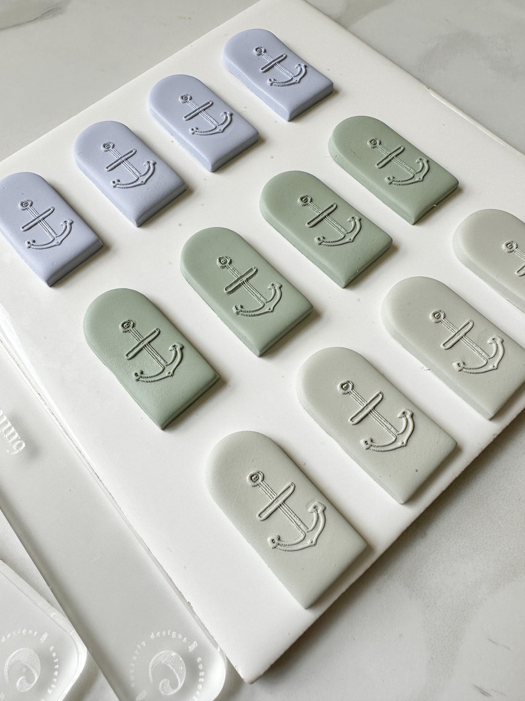 Anchor Texture Plate | Clay Earring Tools - Etsy