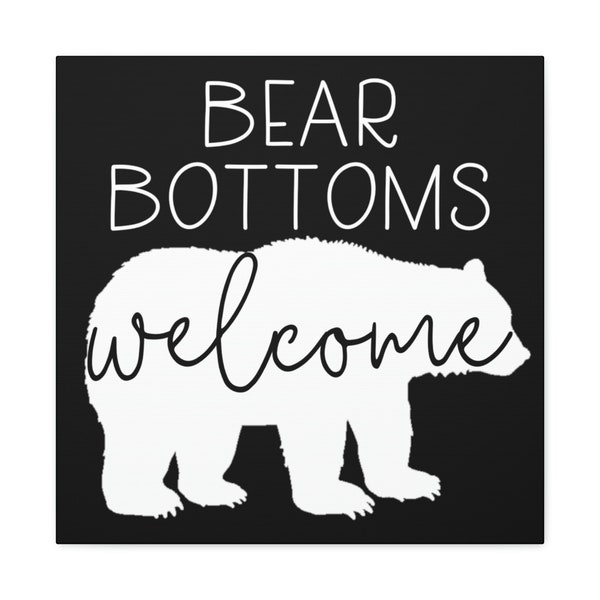 Bear Bottoms Welcome - Etsy