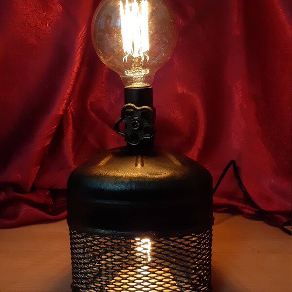 Steam Punk Lamp - Etsy