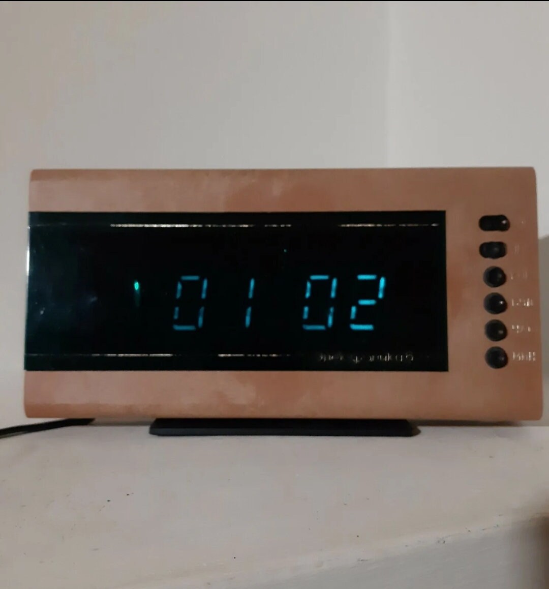 Rare Vintage 1980s Soviet Digital Alarm Clock Elektronika 6.14 03 - Etsy