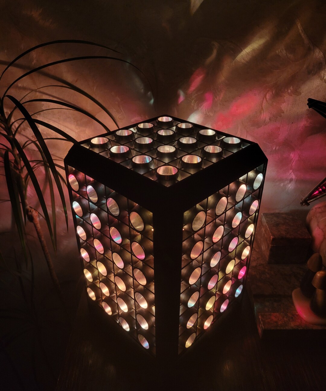 Vintage 1970-80s Soviet 4D Rotating Night Light Disco Lamp Brand ...