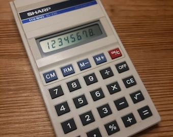 Sharp Calculator - Etsy