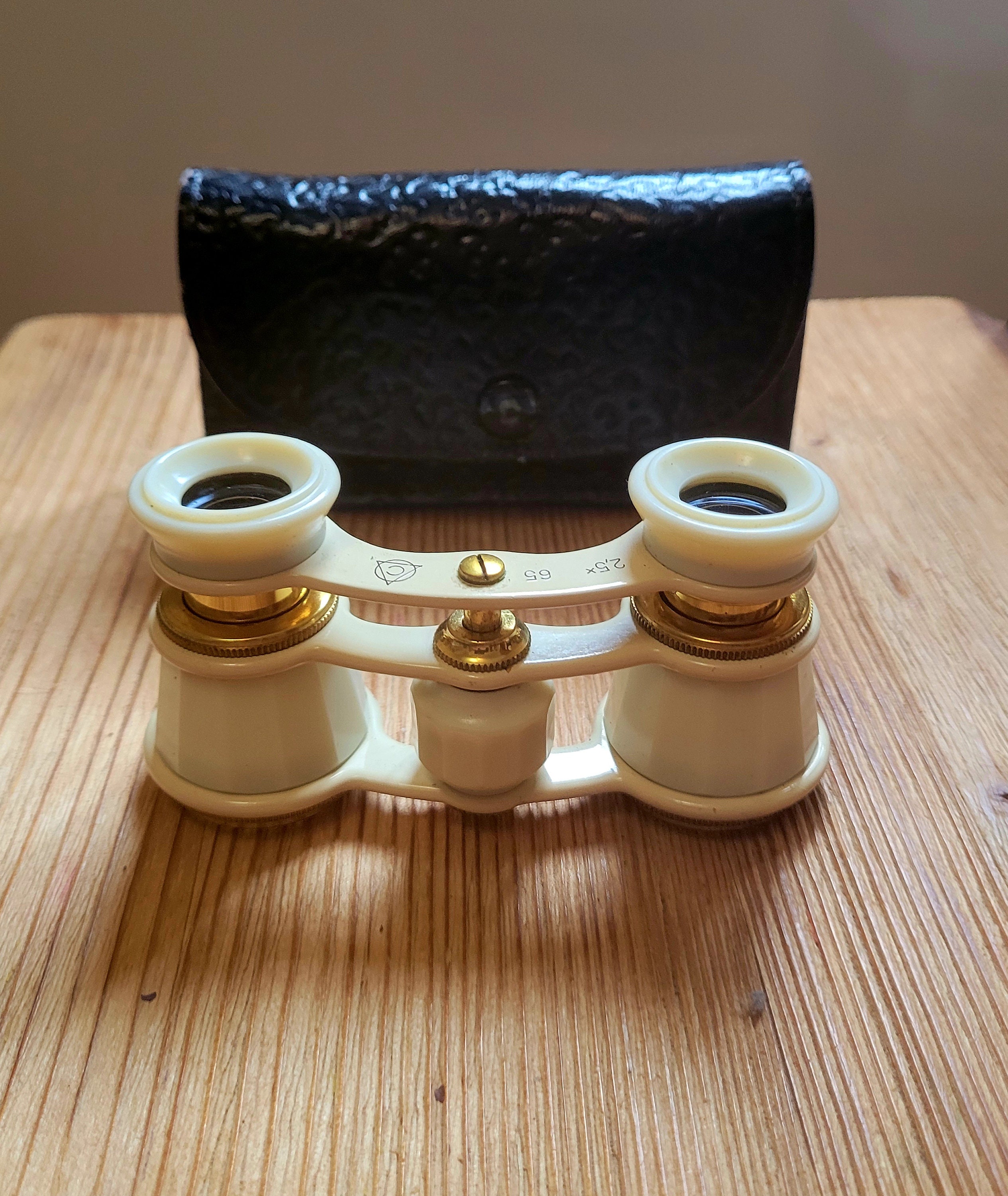 Old Vintage 1970s Soviet Union Theatre, Opera Binocular 2.5x 65 Ivory ...