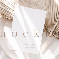 Nostalgic Stationery Mockup PSD, Paper Scan With Tape (digital Download ...