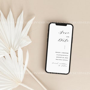 IPhone Screen Mockup, Boho Digital Invitation Mockup, Electronic E ...