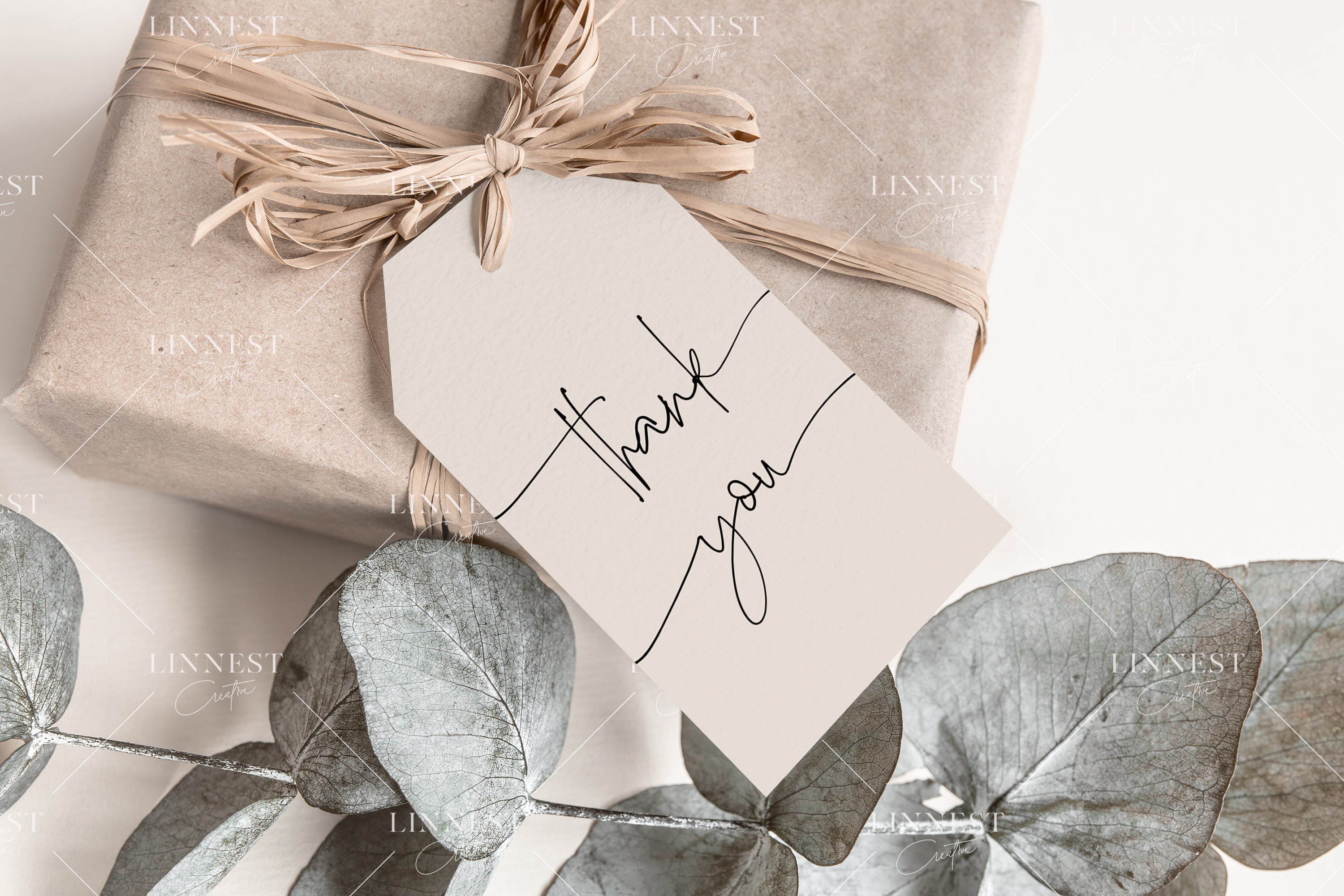 Boho Gift Tag Mock Up, Wedding Favor Tag Mockup, Modern Christmas Gift ...