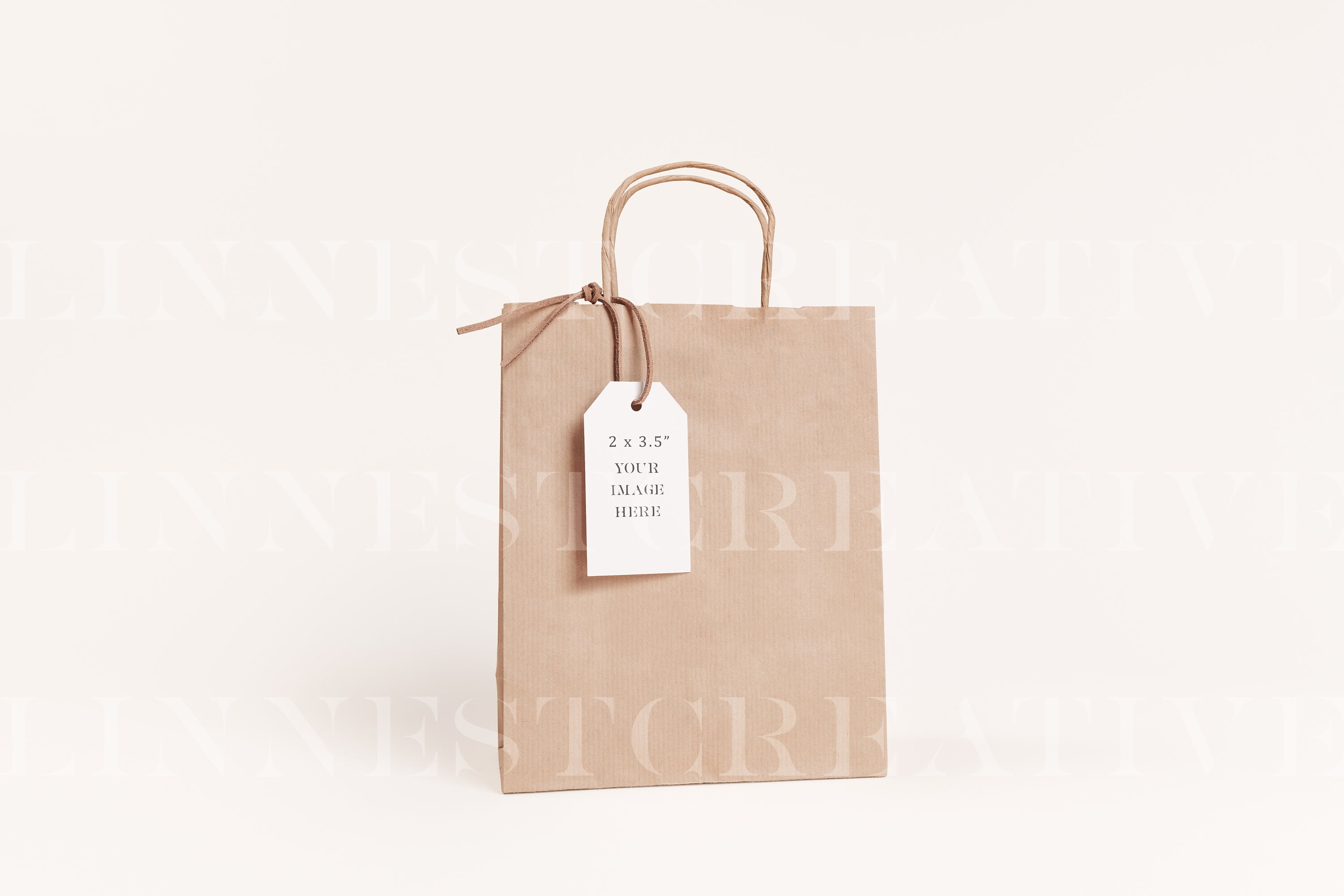 Brand Label Mockup Gift Tag Mockup Paper Bag Tag Mockup - Etsy