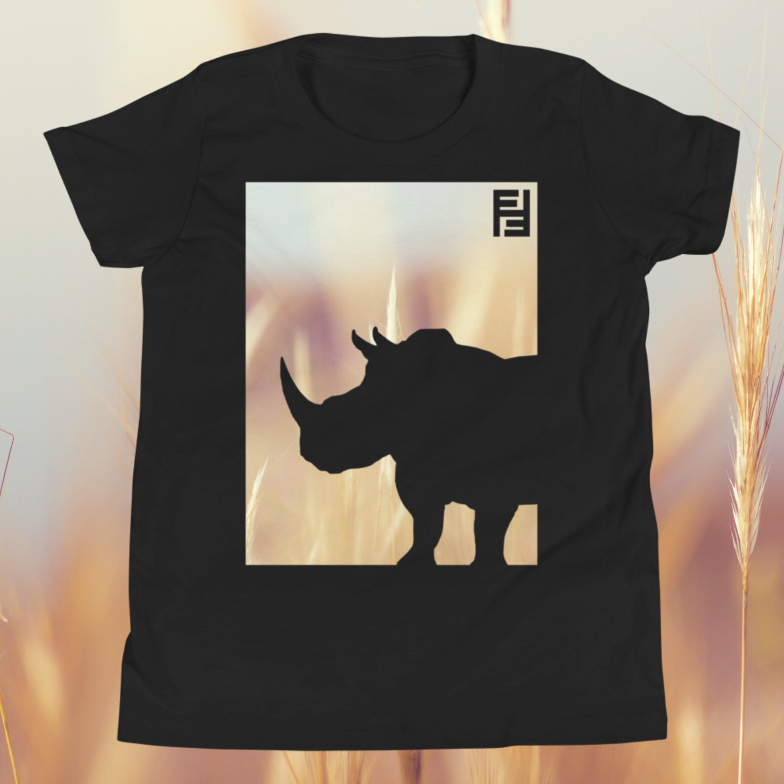 Kid's Rhino Shirt Wildlife Shirt, Conservation Shirt, Save the Rhinos ...