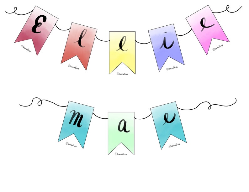 Bright and Bold Traditional Banner Editable - Etsy