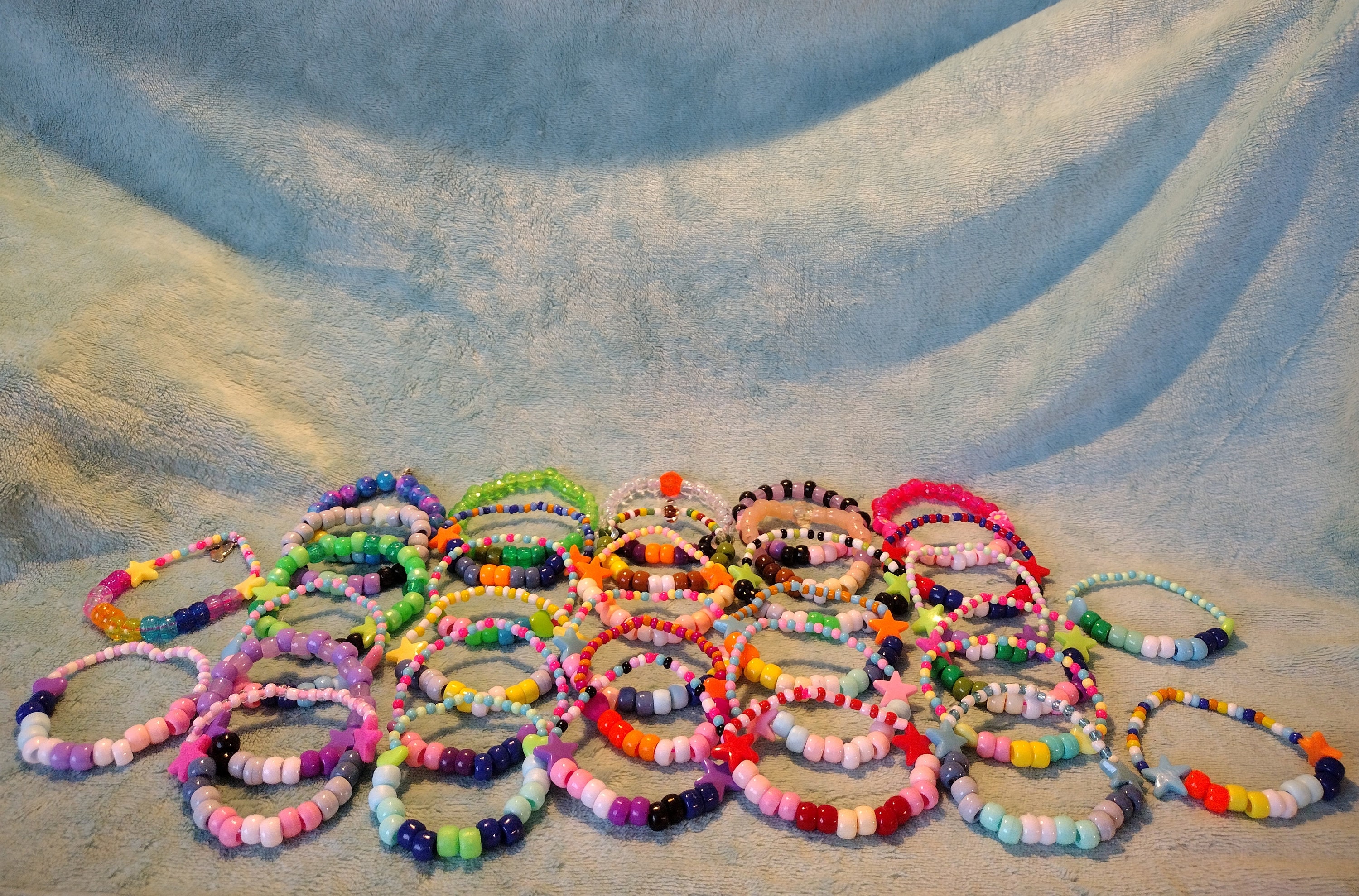 Custom Beaded Pride Flag Bracelets - Etsy