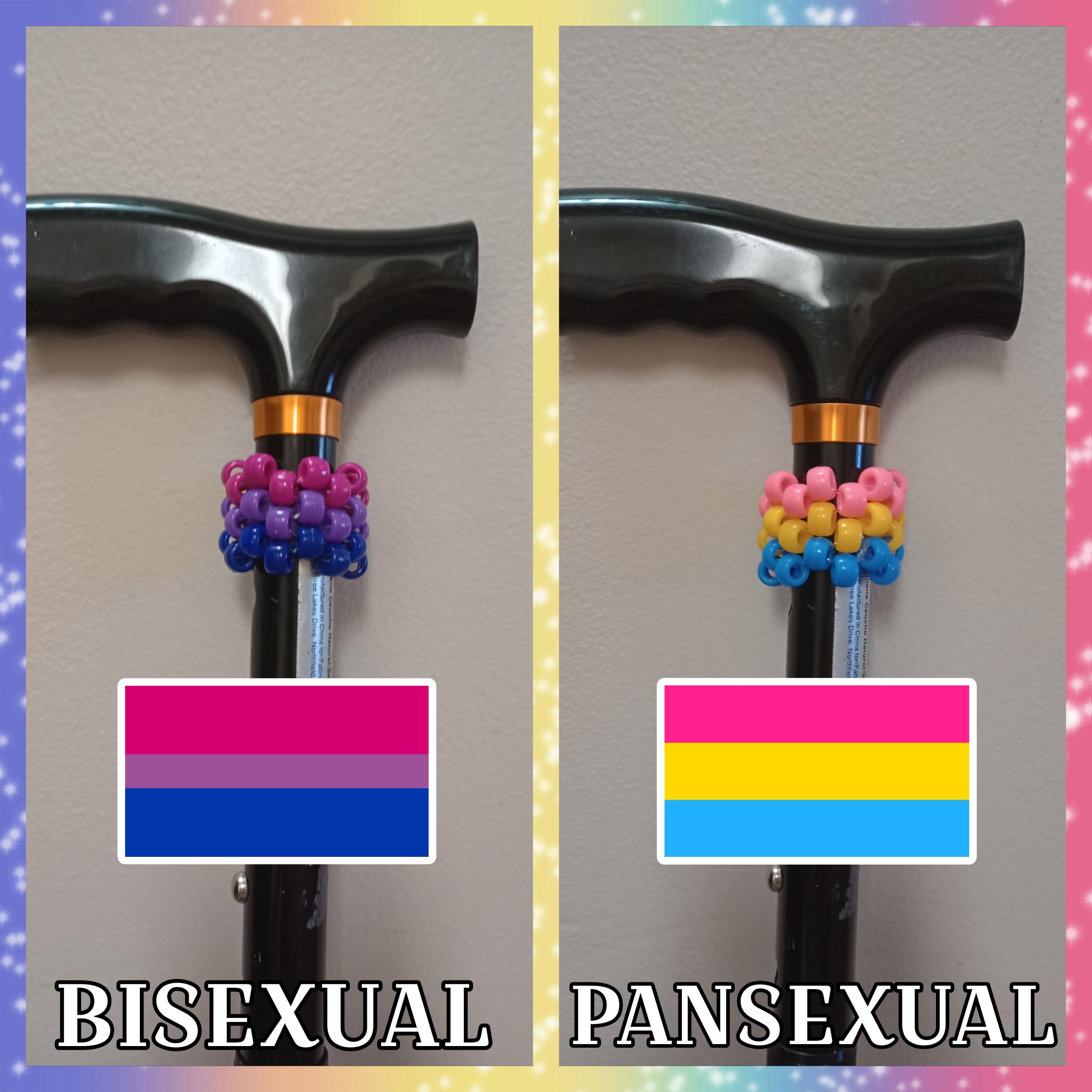 LGBTQ+ Pride Flag Cane Kandi Cuffs - Etsy