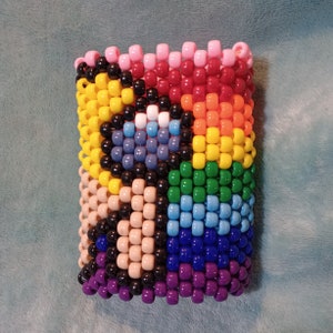 Rainbow Among Us Kandi Cuff Yellow Crewmate - Etsy