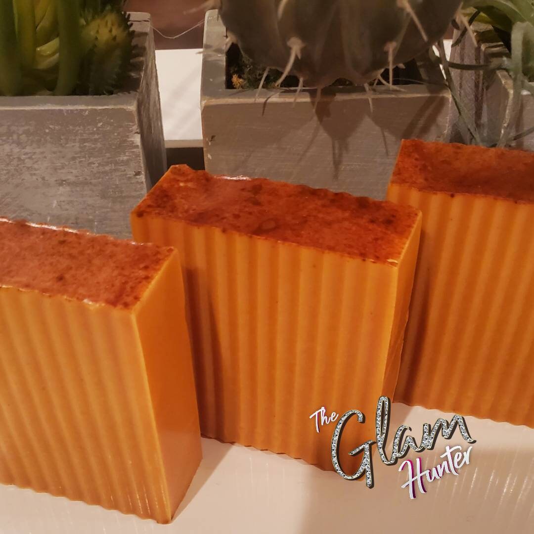 100% Natural Organic Face Soap, Unscented Turmeric Soap With Honey and ...