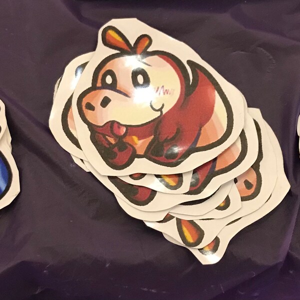 Scarlet and Violet Stickers - Etsy