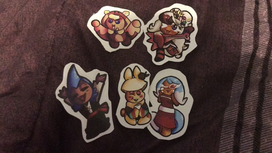 Cookie Run Stickers - Etsy