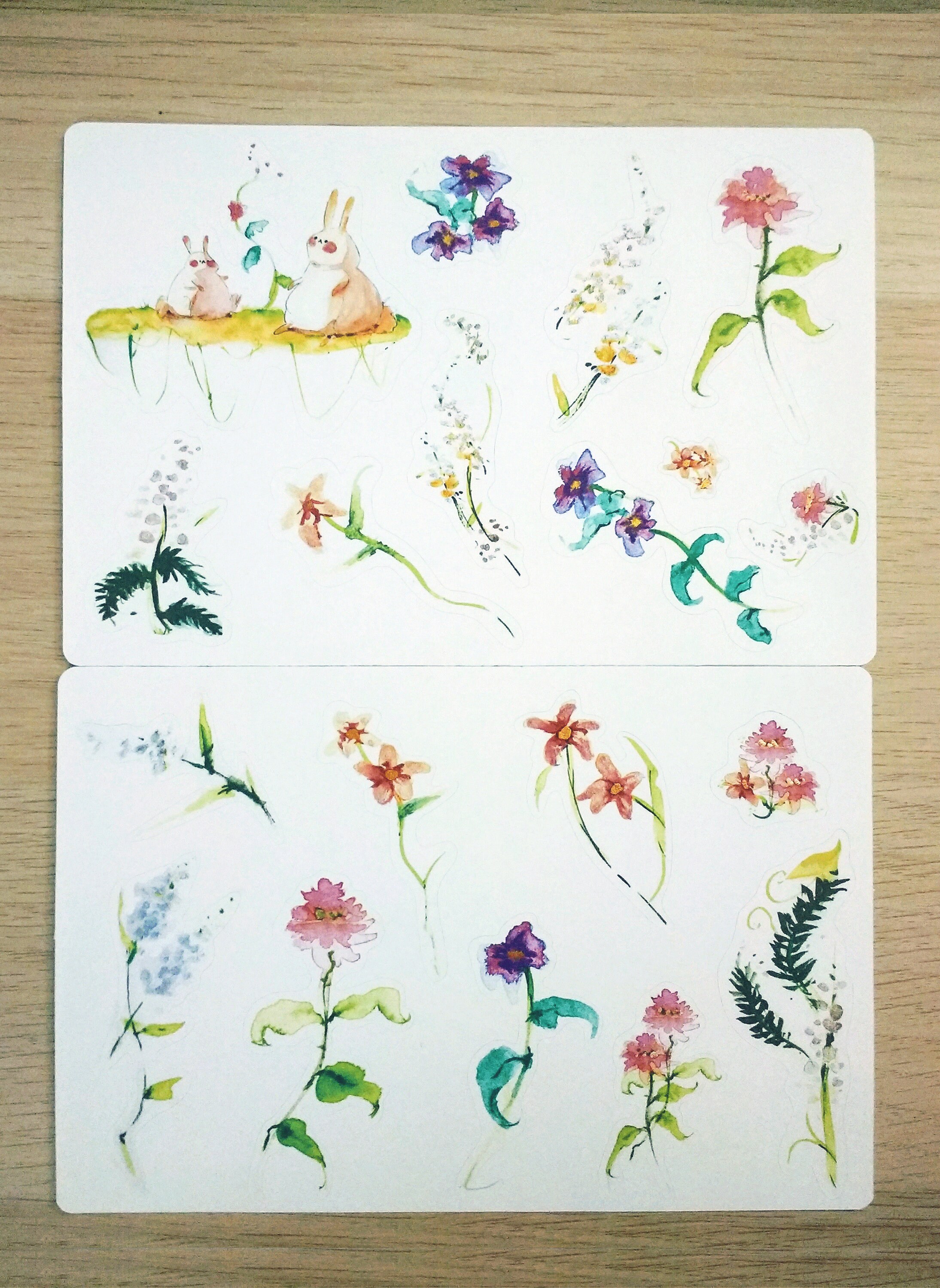 Flower Stickers- Watercolor Flowers | Bullet Journal Stickers, Planner ...
