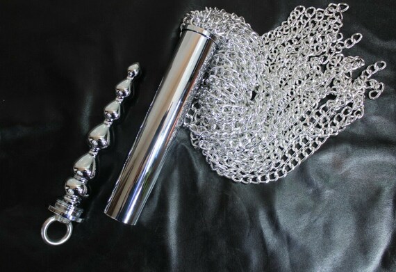 Stainless Steel Chain Flogger Sensual Erotic Bondage Whip Role | Etsy