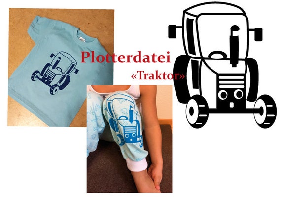 Plotterdatei Traktor Plotterdatei für Jungs Farmer sofort - Etsy.de
