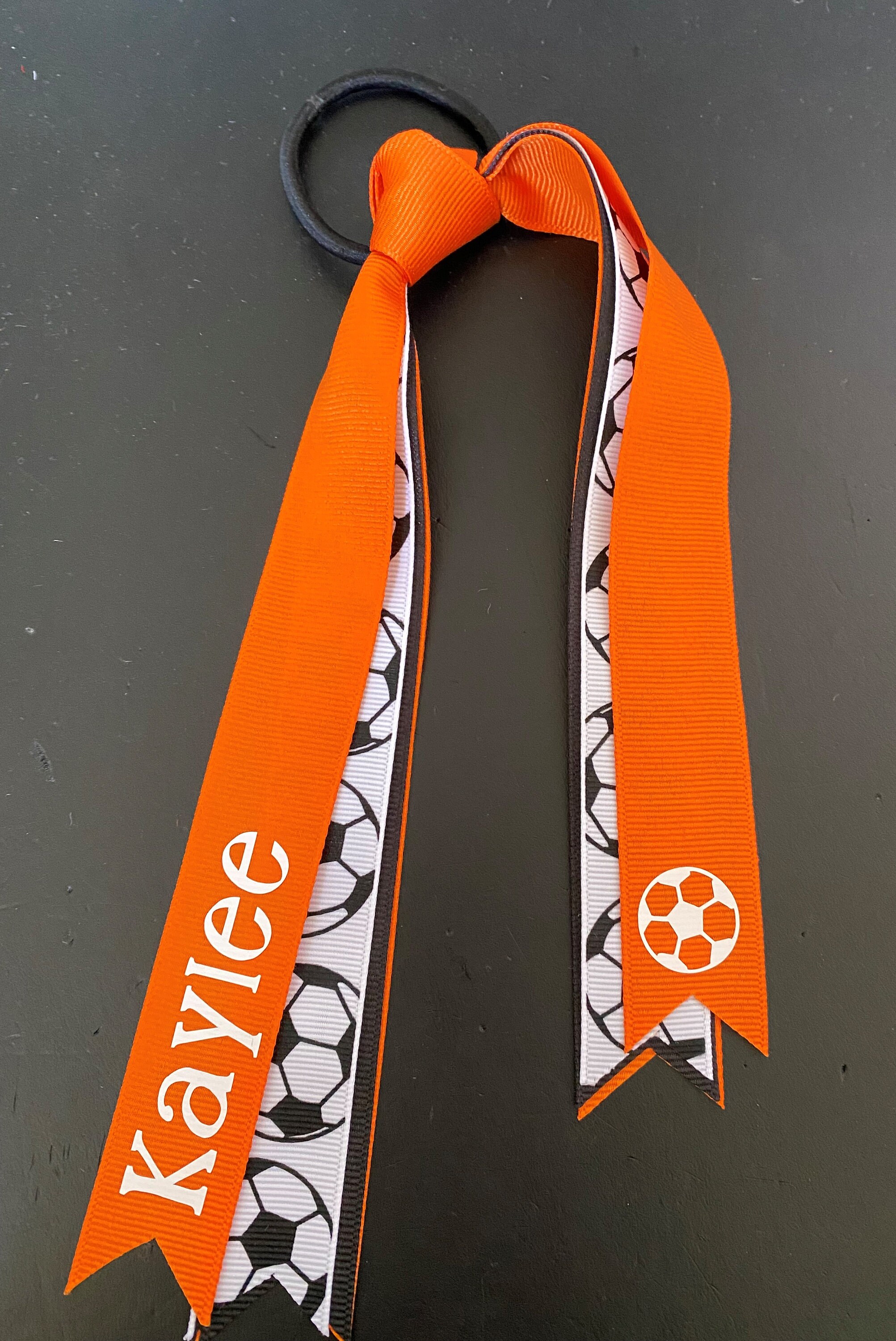 Sporty Tail Soccer Ribbons | Etsy