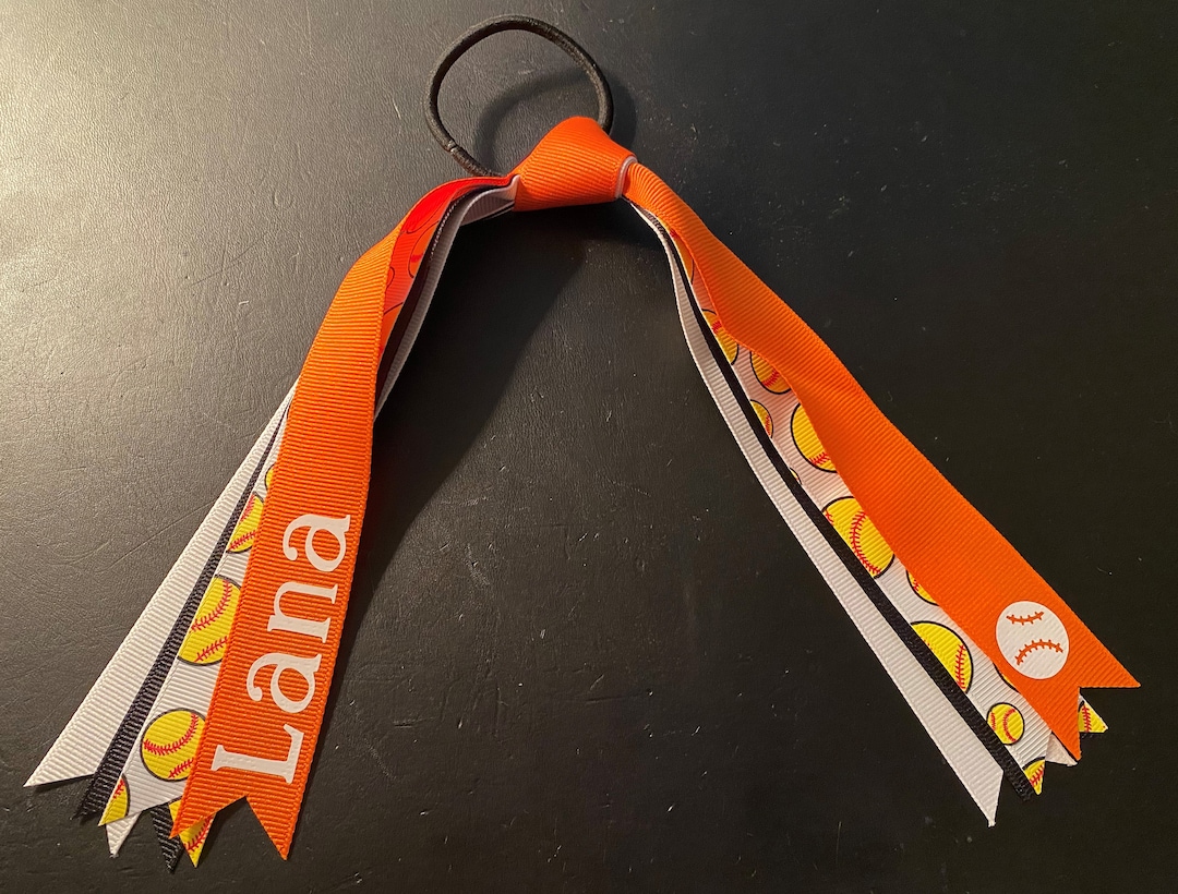 Sporty Tail Softball Ribbons - Etsy
