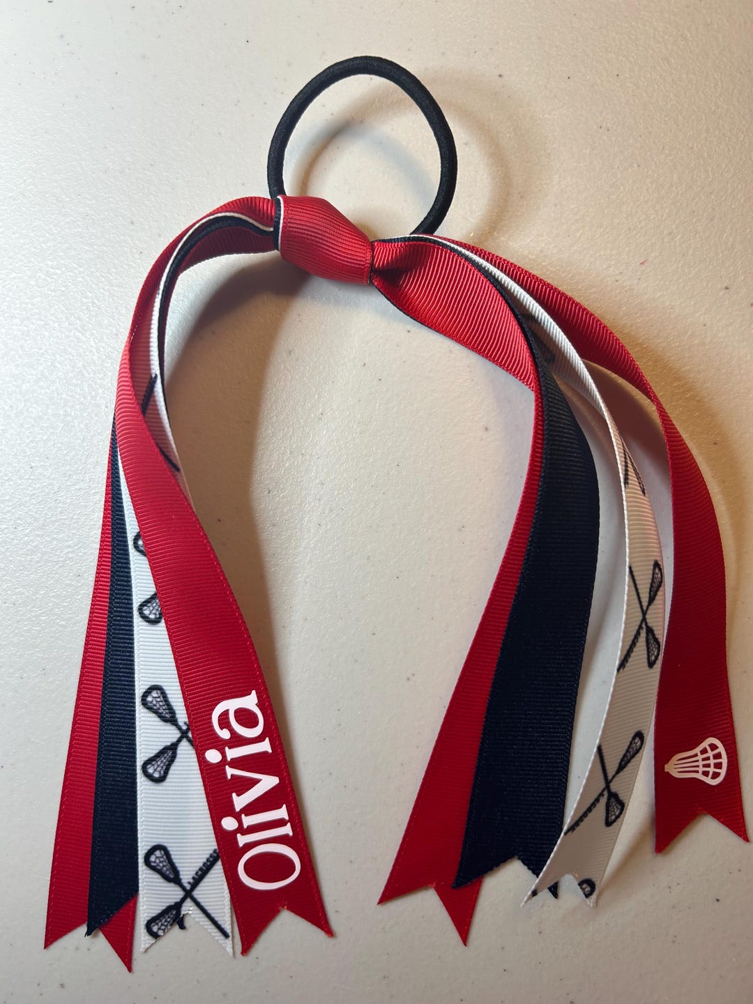 Sporty Tail Lacrosse Ribbons - Etsy