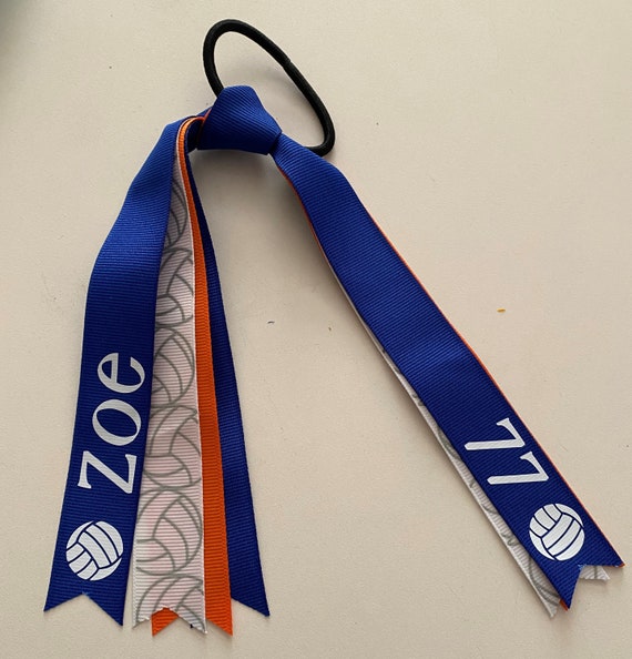 Sporty Tail Volleyball Ribbons | Etsy