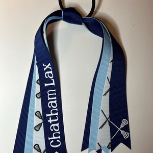 Sporty Tail Lacrosse Ribbons - Etsy
