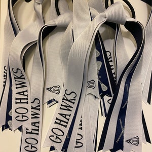 Sporty Tail Lacrosse Ribbons - Etsy