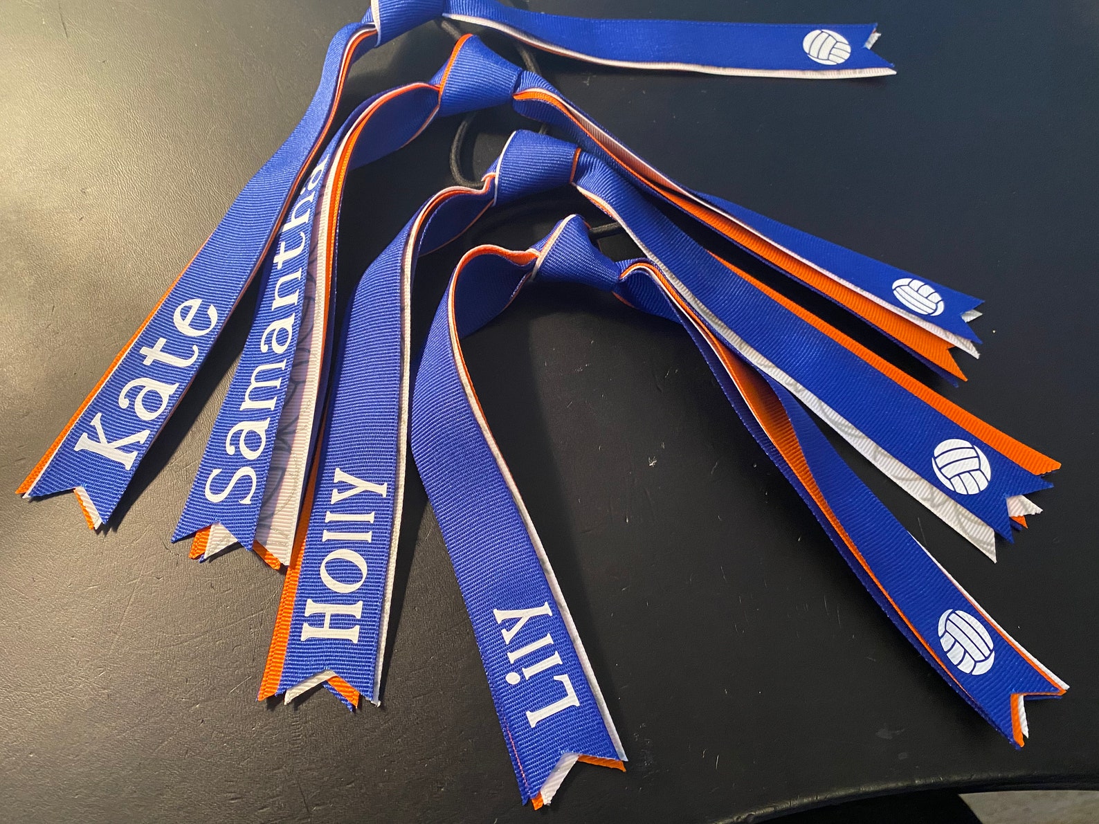 Sporty Tail Volleyball Ribbons | Etsy