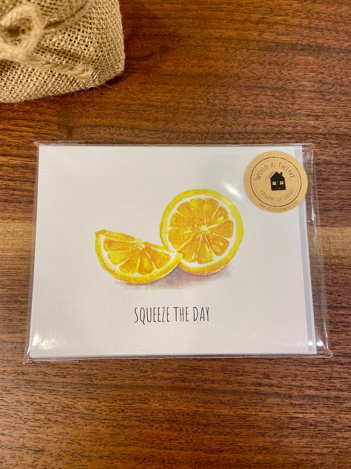 Hand-painted Watercolor Lemon Note Cards With Envelopes Squeeze the Day ...