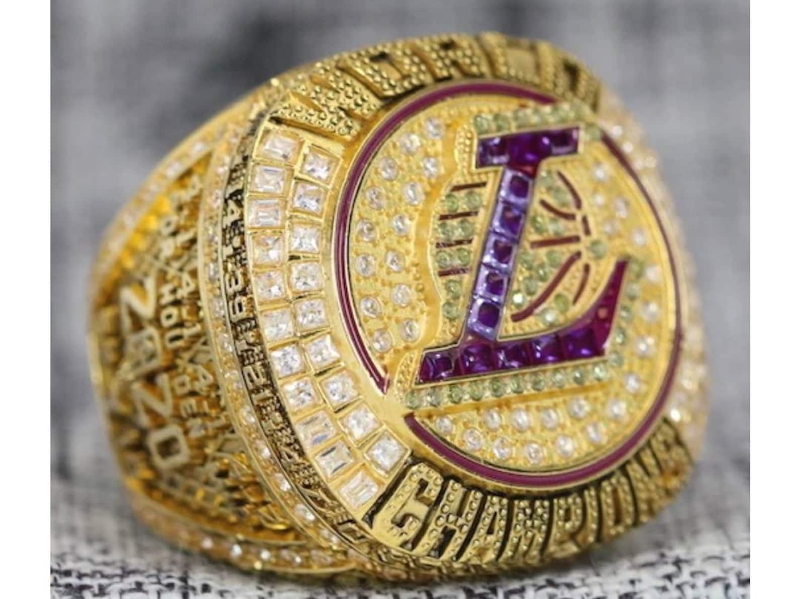 LA Lakers Champions 2020 Ring NBA Championship Ring | Etsy