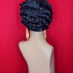 BETTY BOOP RHINESTONE 1920s Finger Wave Old Hollywood Styled Costume ...