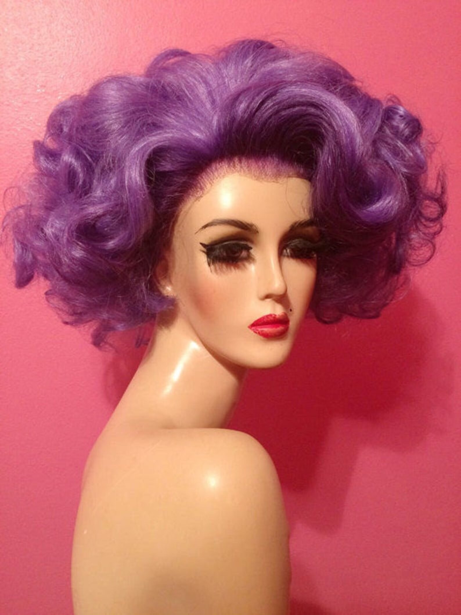 DAME EDNA Styled Drag Queen Celebrity Costume Wig, Lace Front, Made to ...