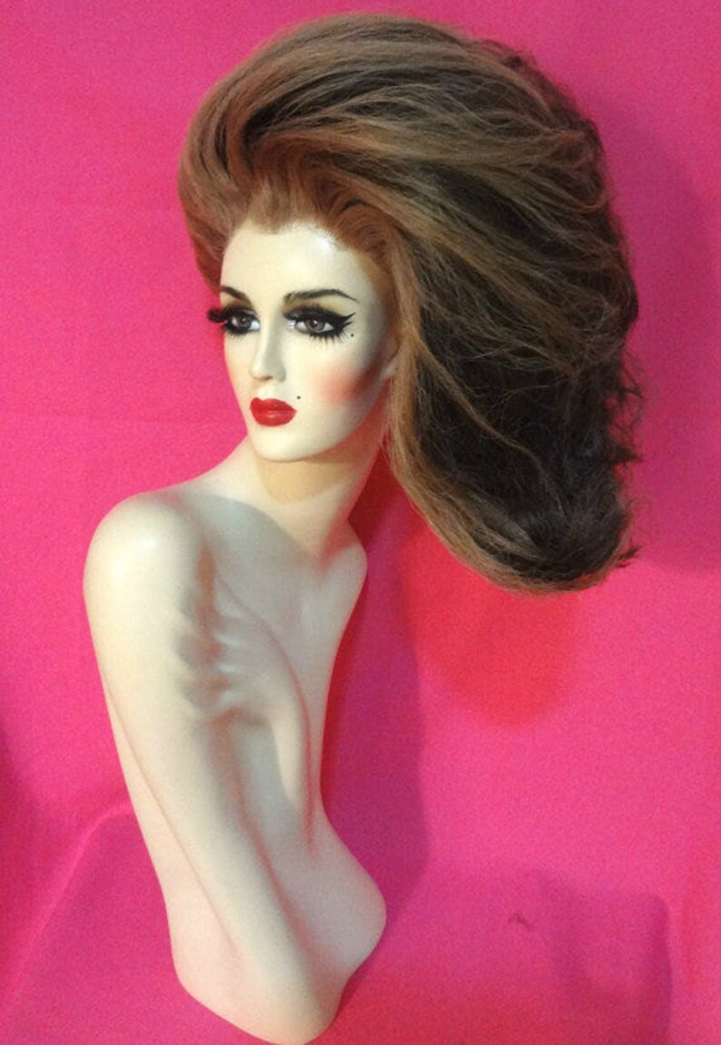 VELMA VON TUSSLE 1960s Hairspray Beehive Styled Costume Wig, Lace Front ...