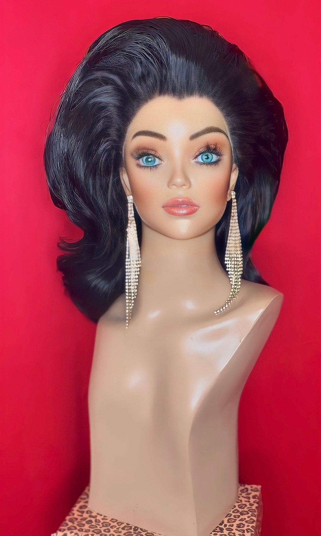 MARY TYLER MOORE 1970s Flipped Curl Styled Costume Wig, Lace Front ...